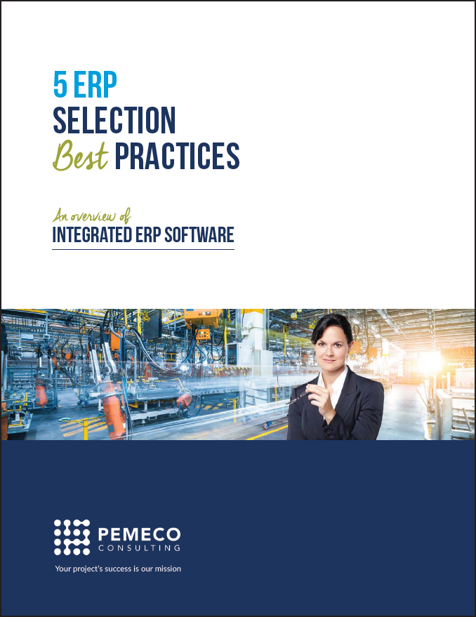 Pemeco Technology And Erp Selection